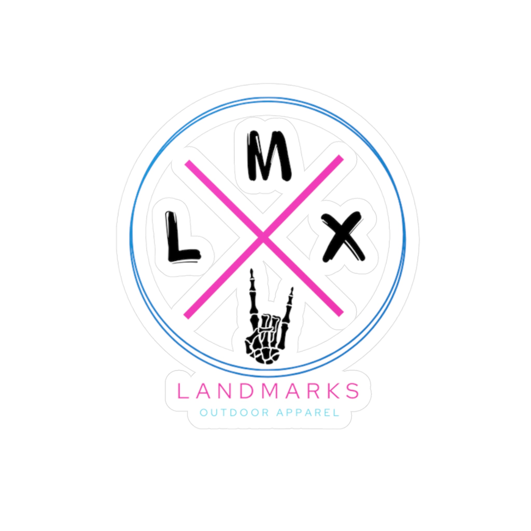 LMX Sticker – LANDMARKS OUTDOOR APPAREL